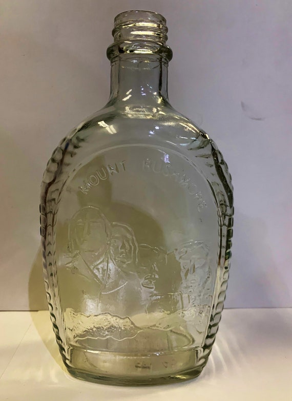 1776 1976 Log Cabin Maple Syrup Mount Rushmore Bicentennial | Etsy