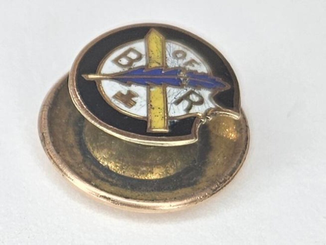 Brotherhood of Railway and Airline Clerks Botton Hole Circle Badge RR ...