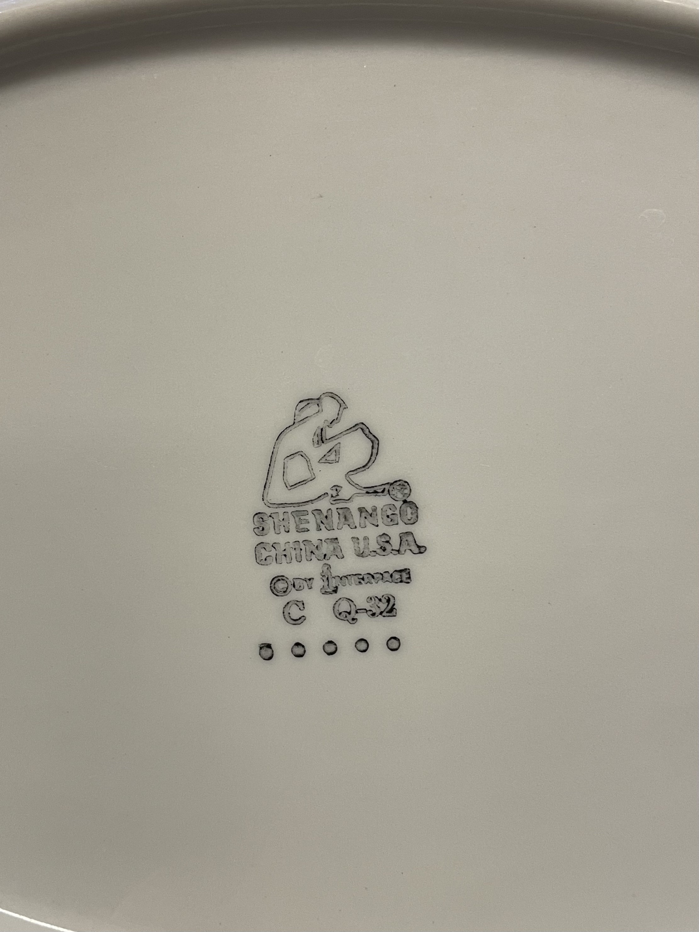 Shenango China by Interpace USA C Q-32 Sold as Set of Six - Etsy