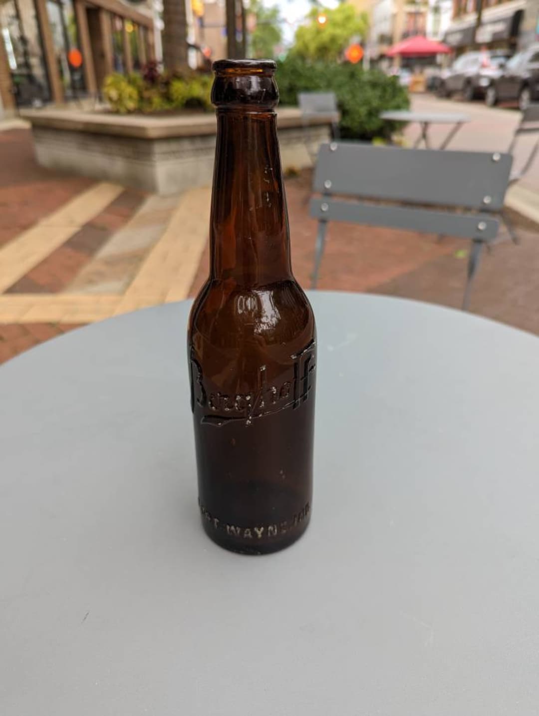 Berghoff Embossed Beer Bottle Vintage Pre 1918, Fort Wayne, Indiana - Etsy