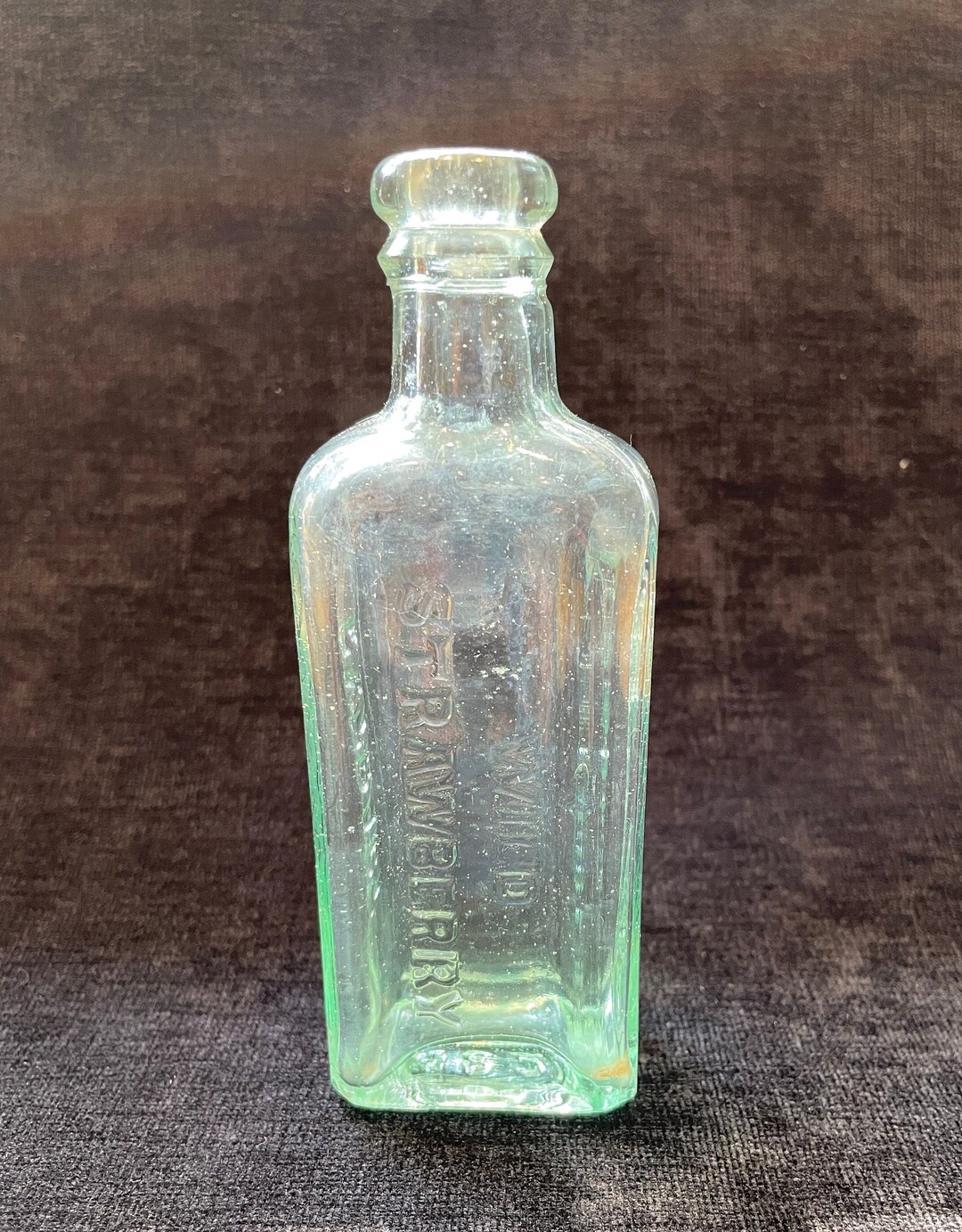 Dr. A Fowler's Wild Strawberry Extract Vintage Bottle - Etsy