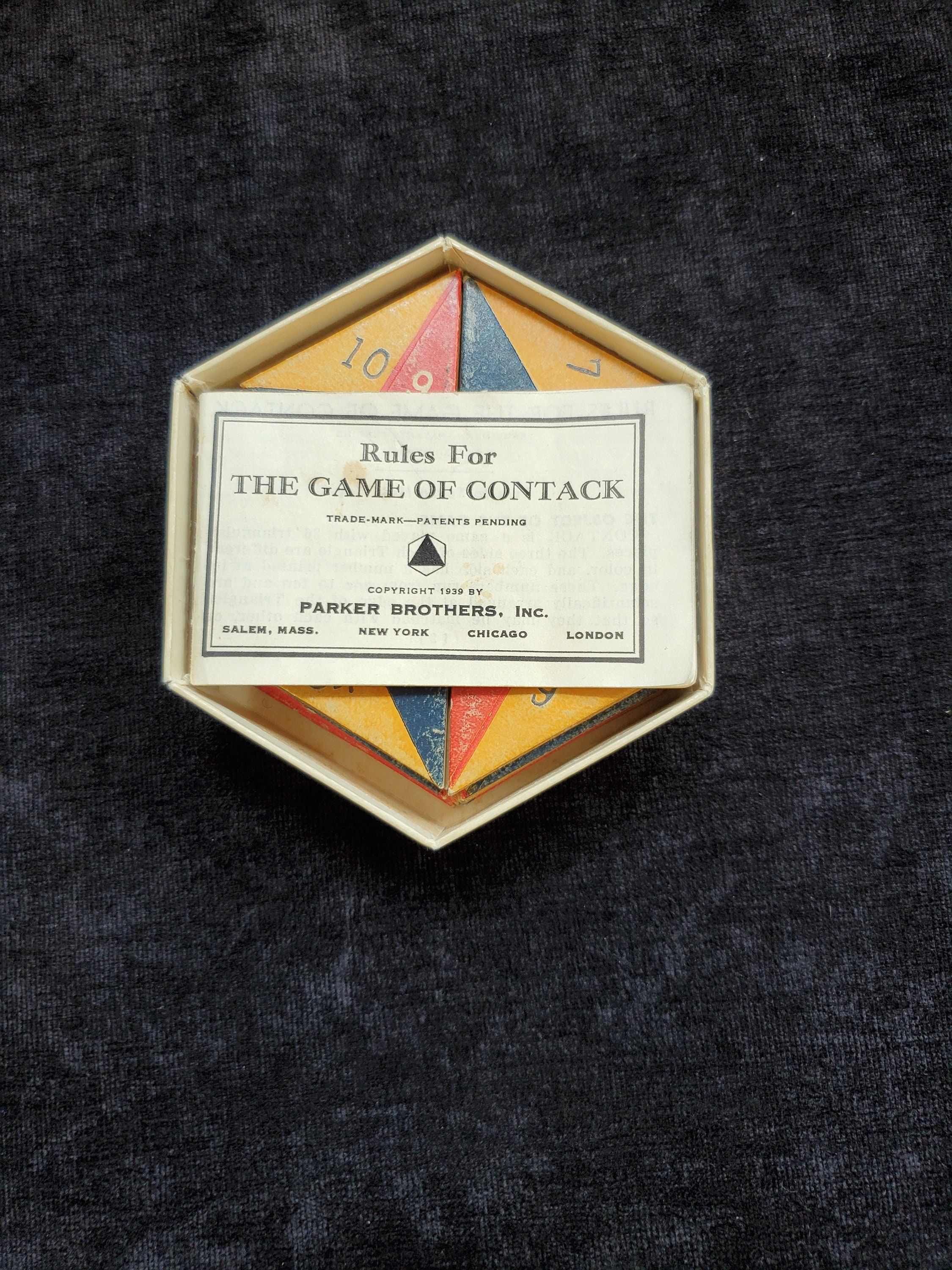 Parker Brothers Game contack in It's Original | Etsy