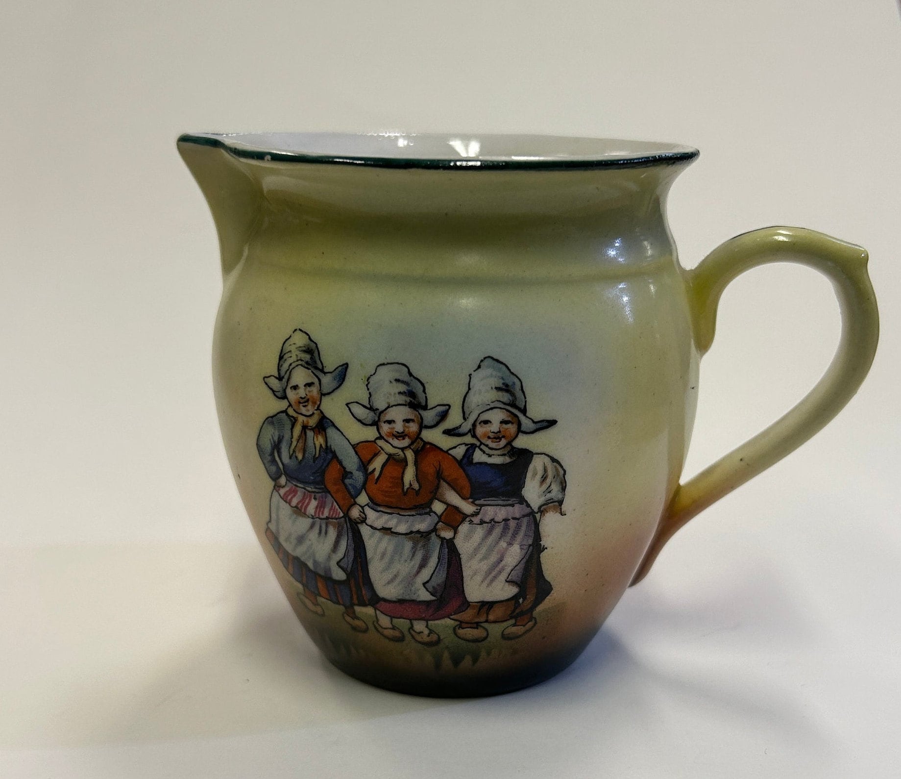 Small Porcelain Milk Pitcher With Dutch Design Early 1900s - Etsy