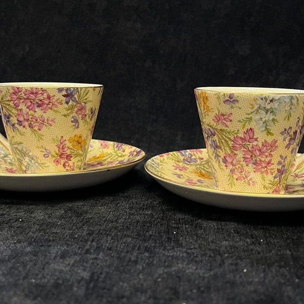 Chintz Tea Cup - Etsy