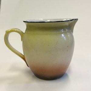 Small Porcelain Milk Pitcher With Dutch Design Early 1900s Cream ...