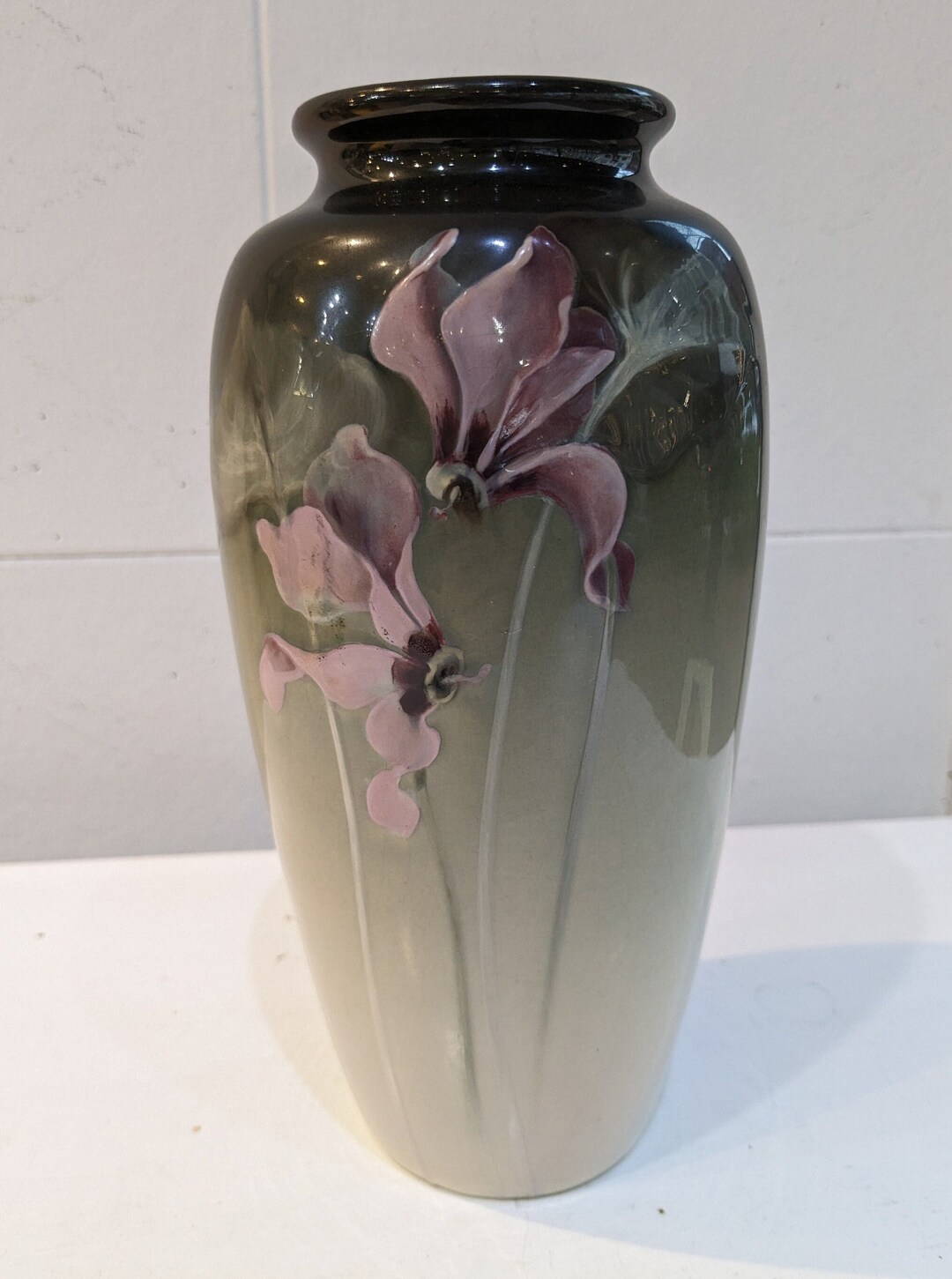 Eocean Vase by Weller Pottery of Ohio Eoceanvase 1898-1904 Charles ...