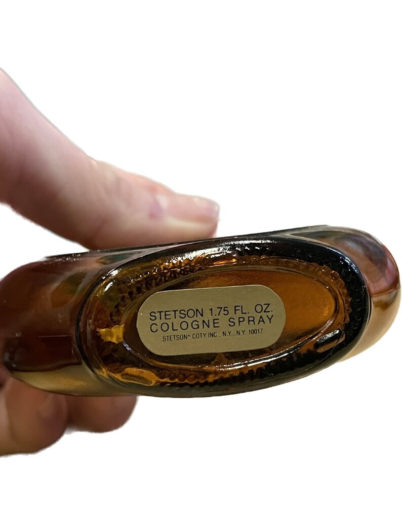 Stetson Splash Cologne Spray Bottle Coty Embossed Native American Chief ...