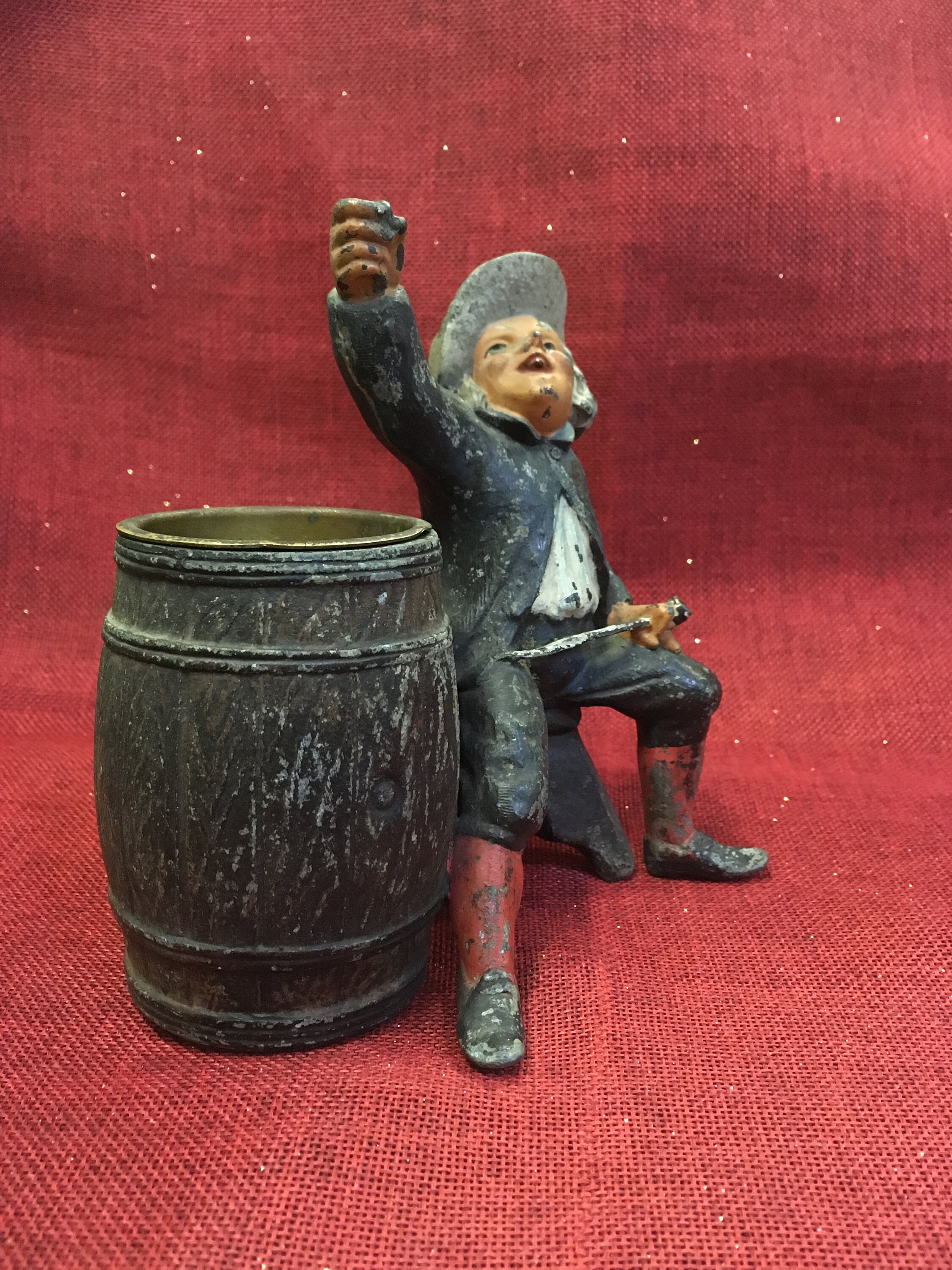 Rare Colonial Gentleman Cast Iron Victorian Match Holder - Etsy UK