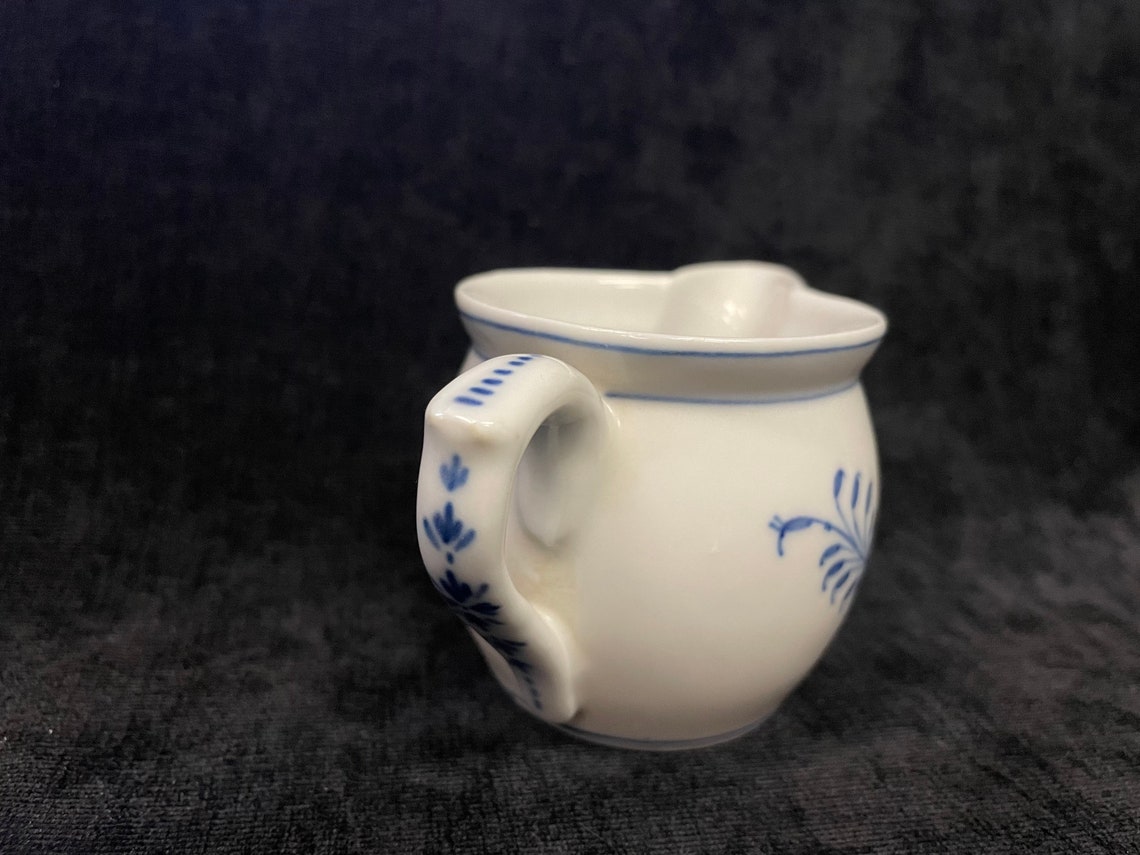 Blue Danube - Blue Onion China - Creamer Pitcher - Etsy