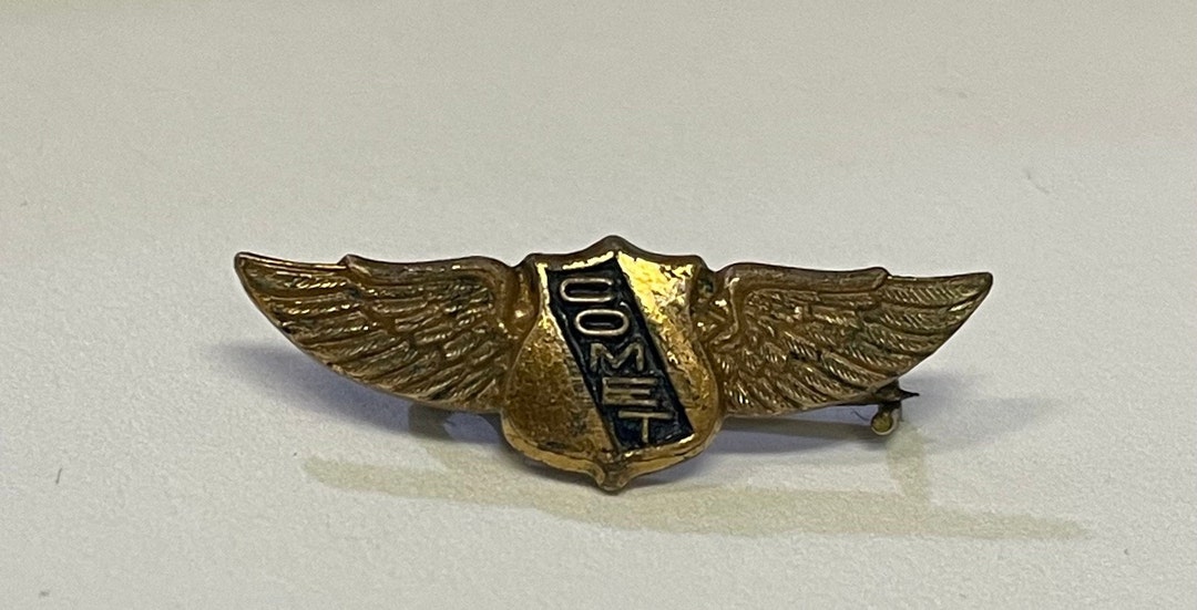 Brass COMET Wing Pin Airplane Pin Wings Pin - Etsy