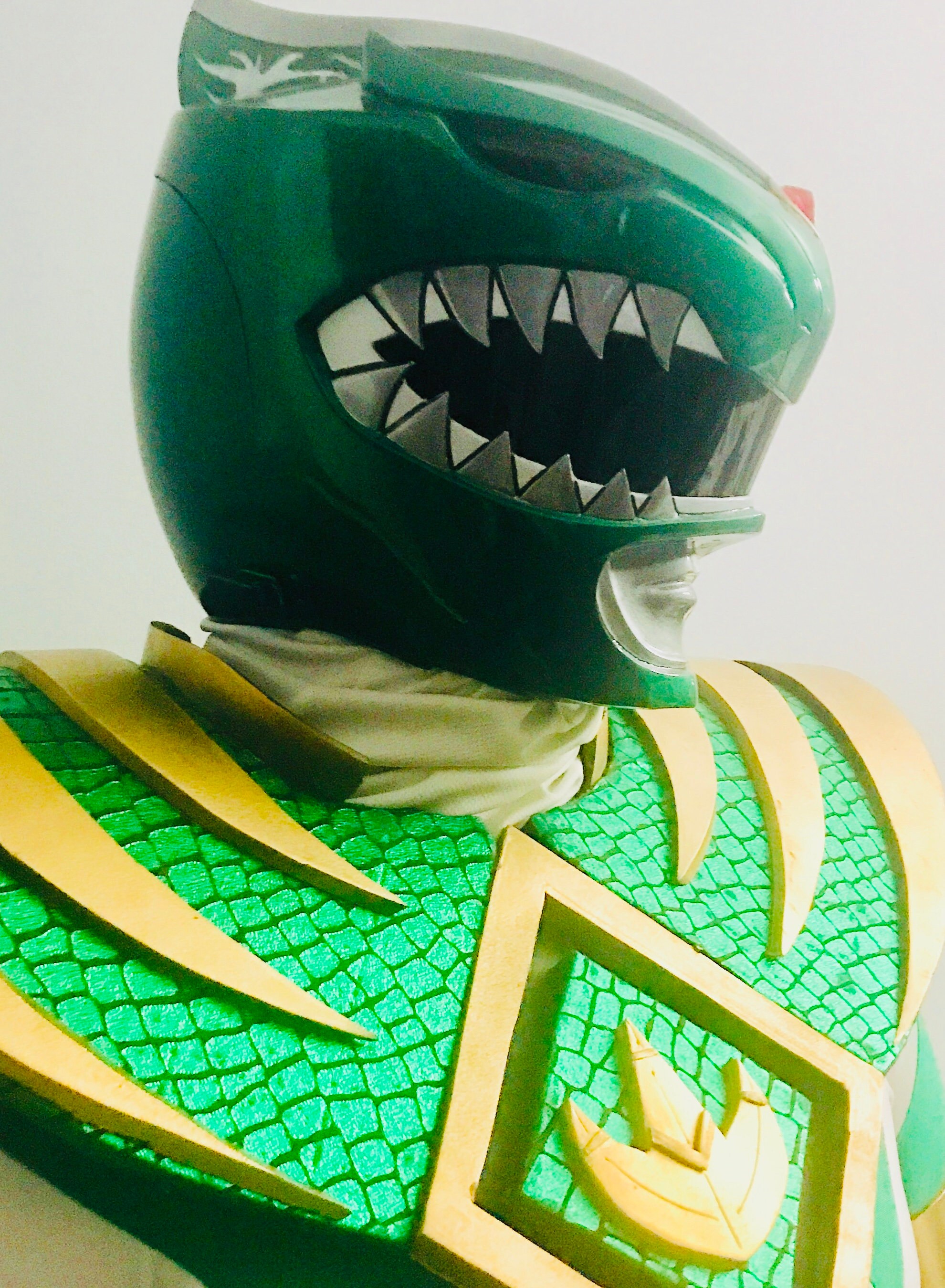 Dragon Skin Green Ranger Shield SPECIAL EDITION - Etsy