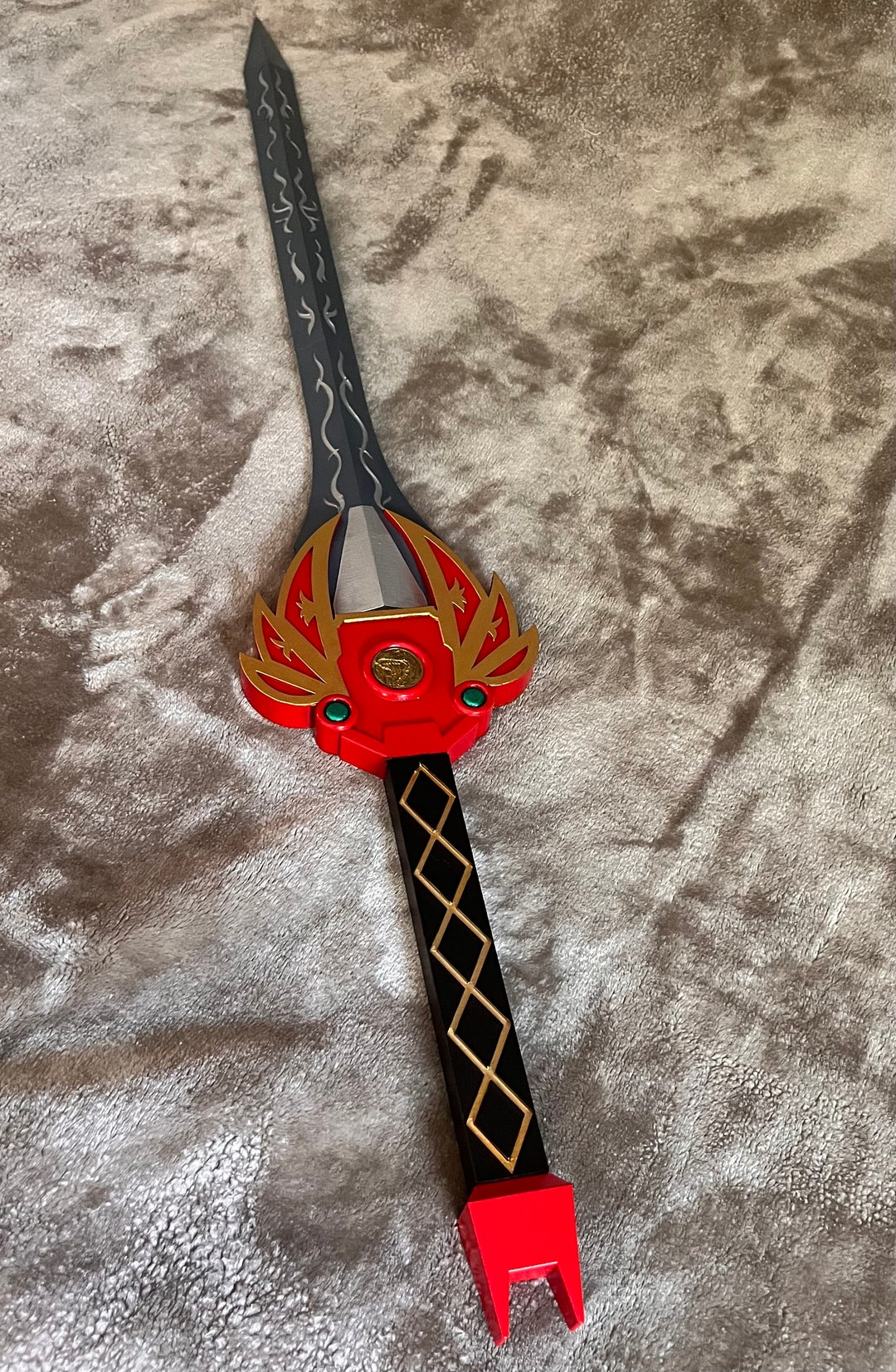 Red Ranger Sword - Etsy