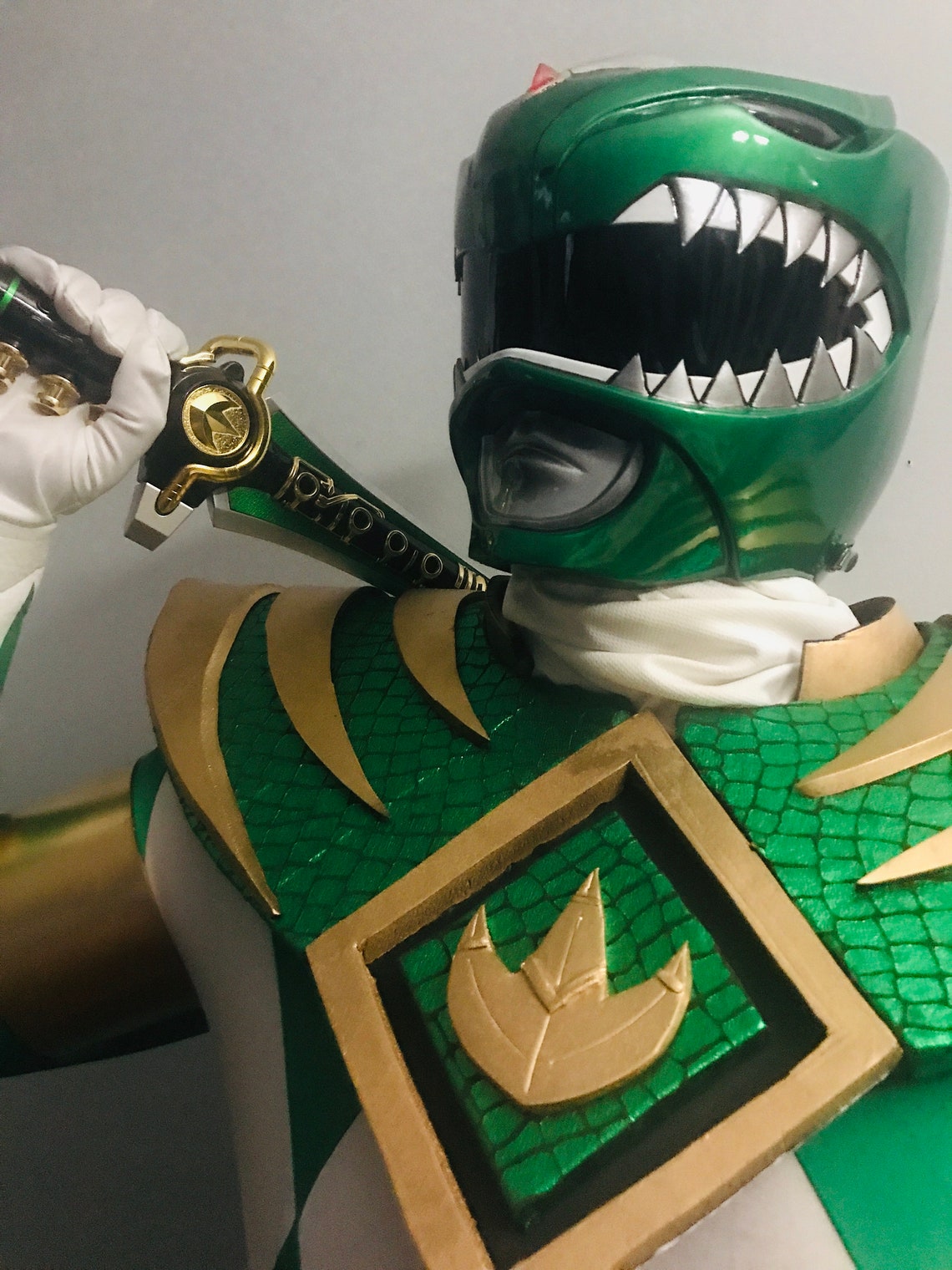 Dragon Skin Green Ranger Shield SPECIAL EDITION | Etsy