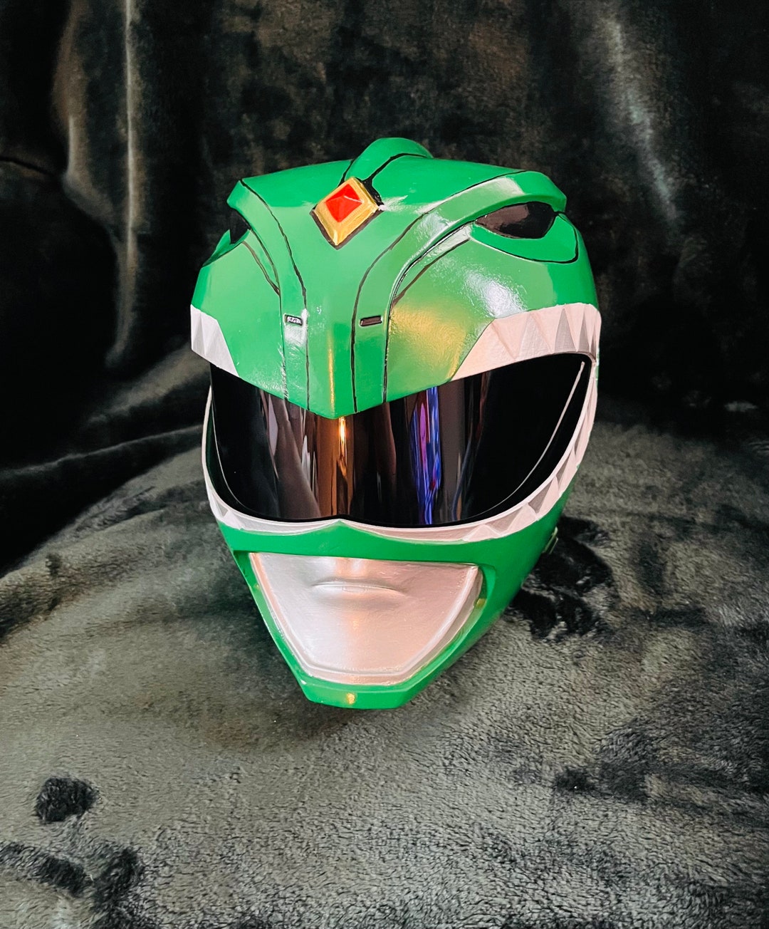 Green Ranger Helmet - Etsy