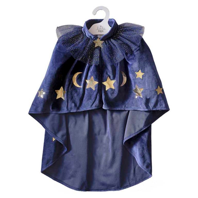 Blue Velvet Wizard Cape Kids Costume - Etsy