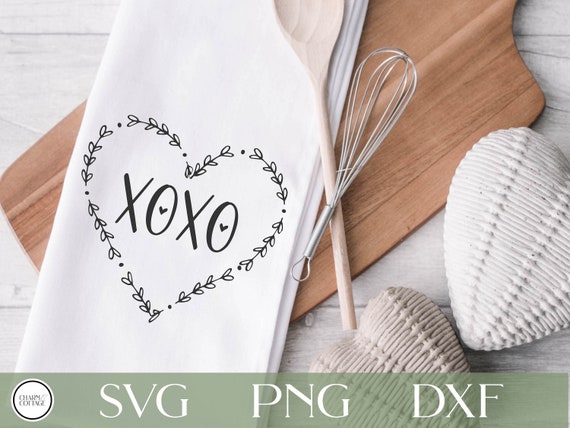 XOXO Cut Files for Cricut or Silhouette Love Word Svg | Etsy