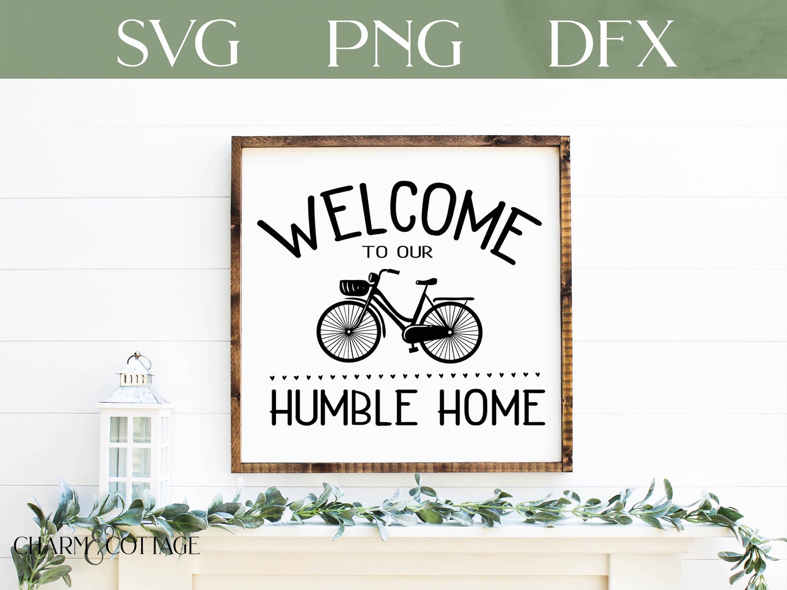 Welcome to Our Humble Home Svg File Cricut or Silhouette | Etsy