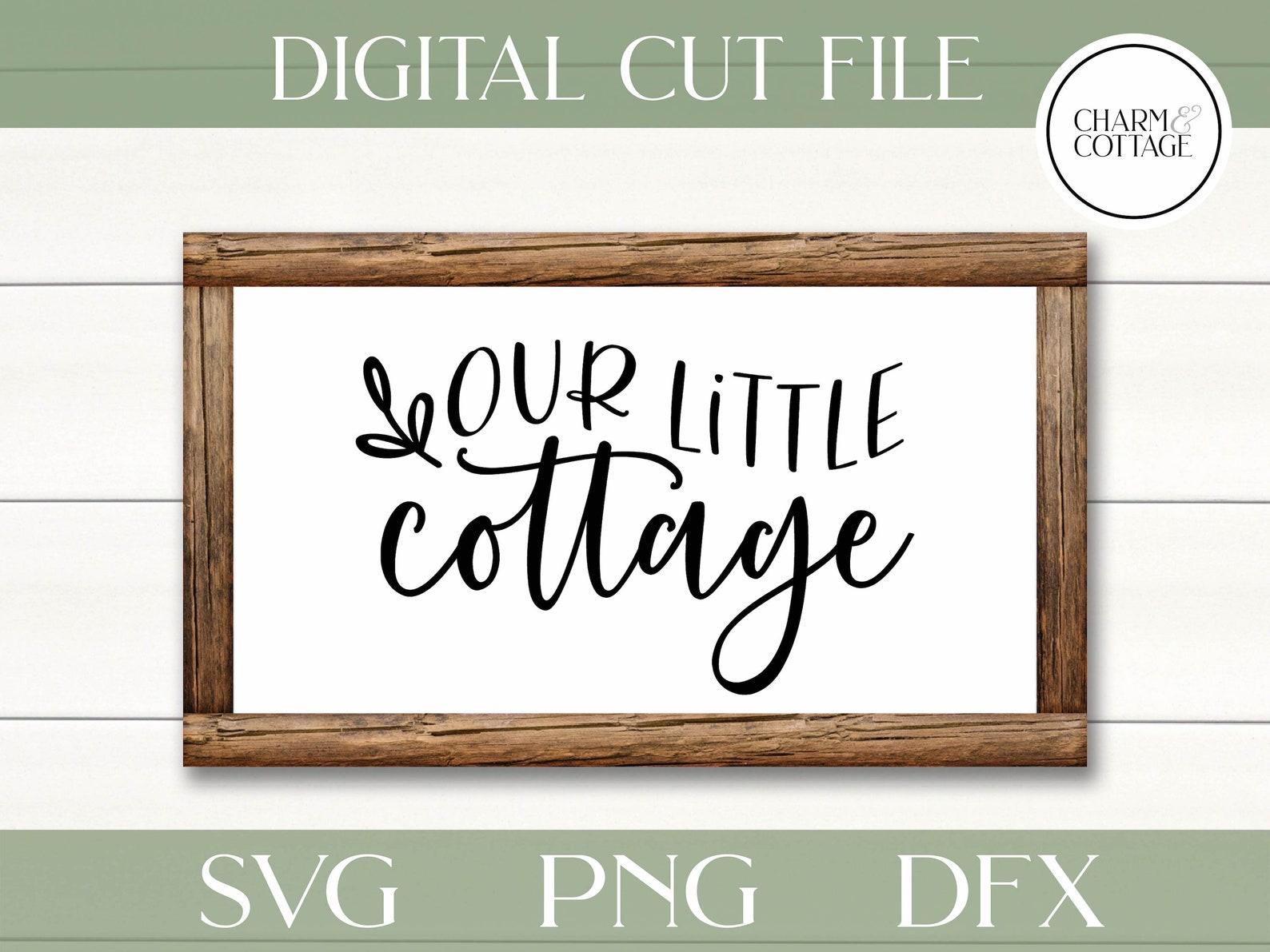 Cottage Cut File Cottage Svg Little Cottage Cut File | Etsy