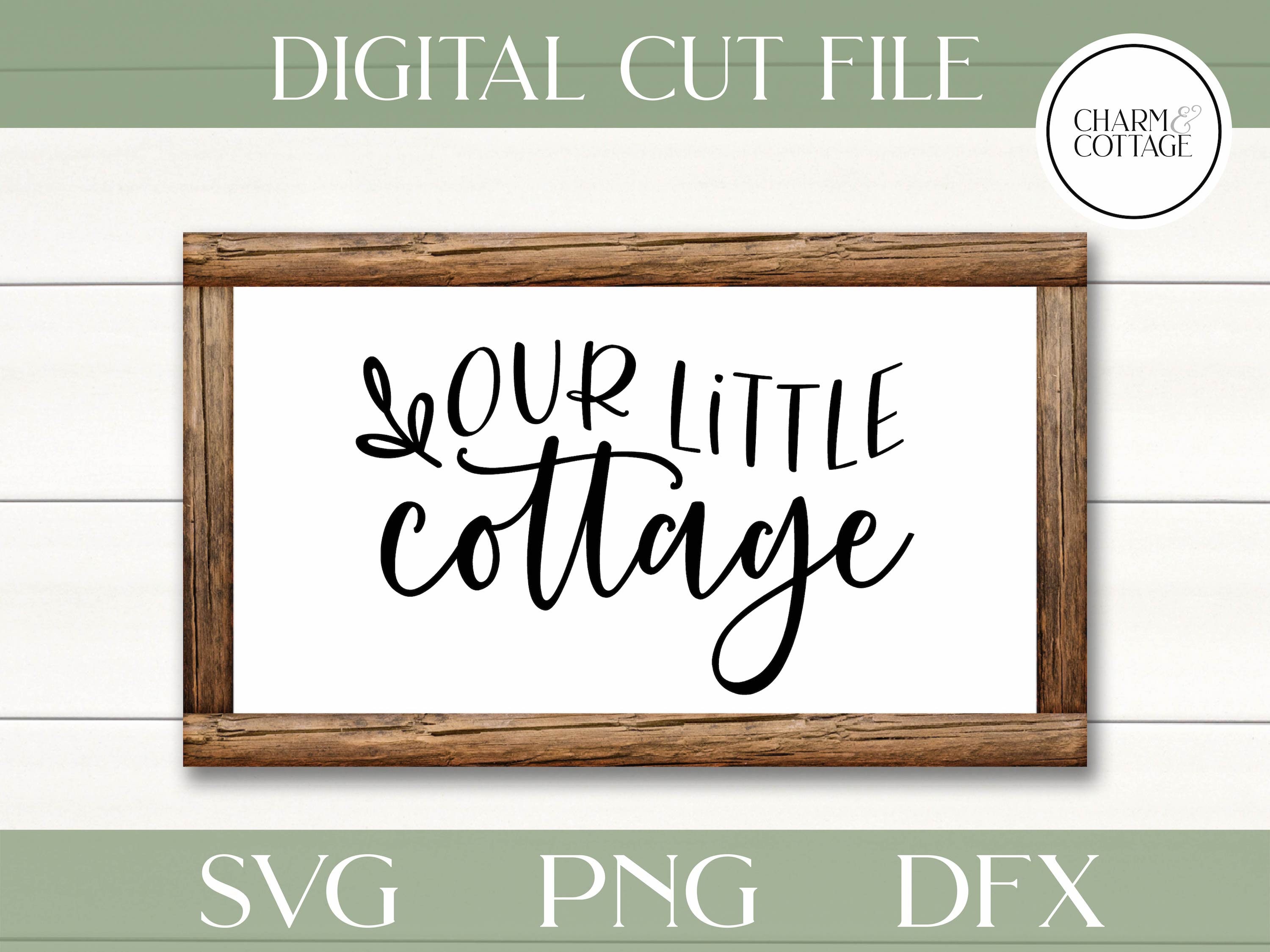 Cottage Cut File Cottage Svg Little Cottage Cut File | Etsy