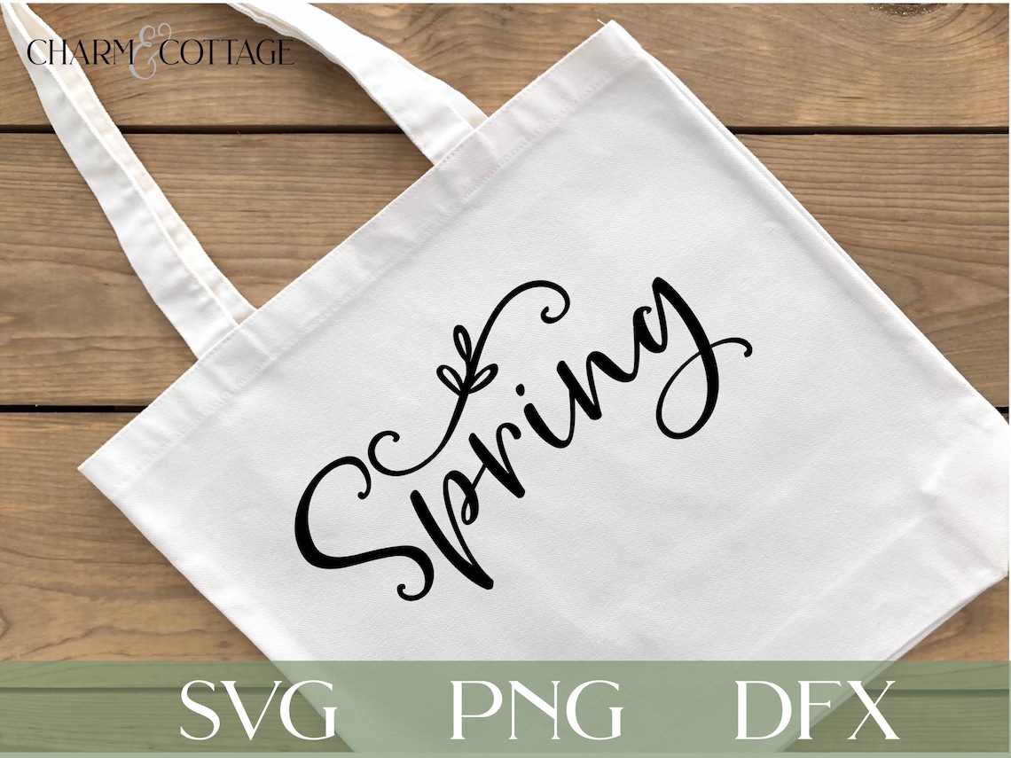 Spring Cut File Cricut or Silhouette Spring Sign Svg Png - Etsy