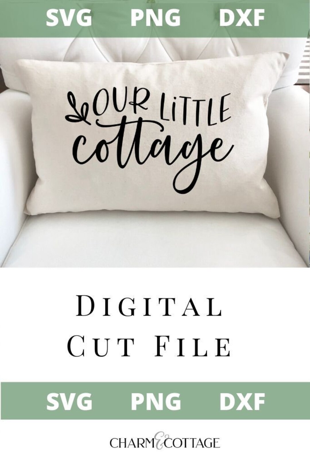 Cottage Cut File, Cottage Svg, Little Cottage Cut File, Cottage Sign ...