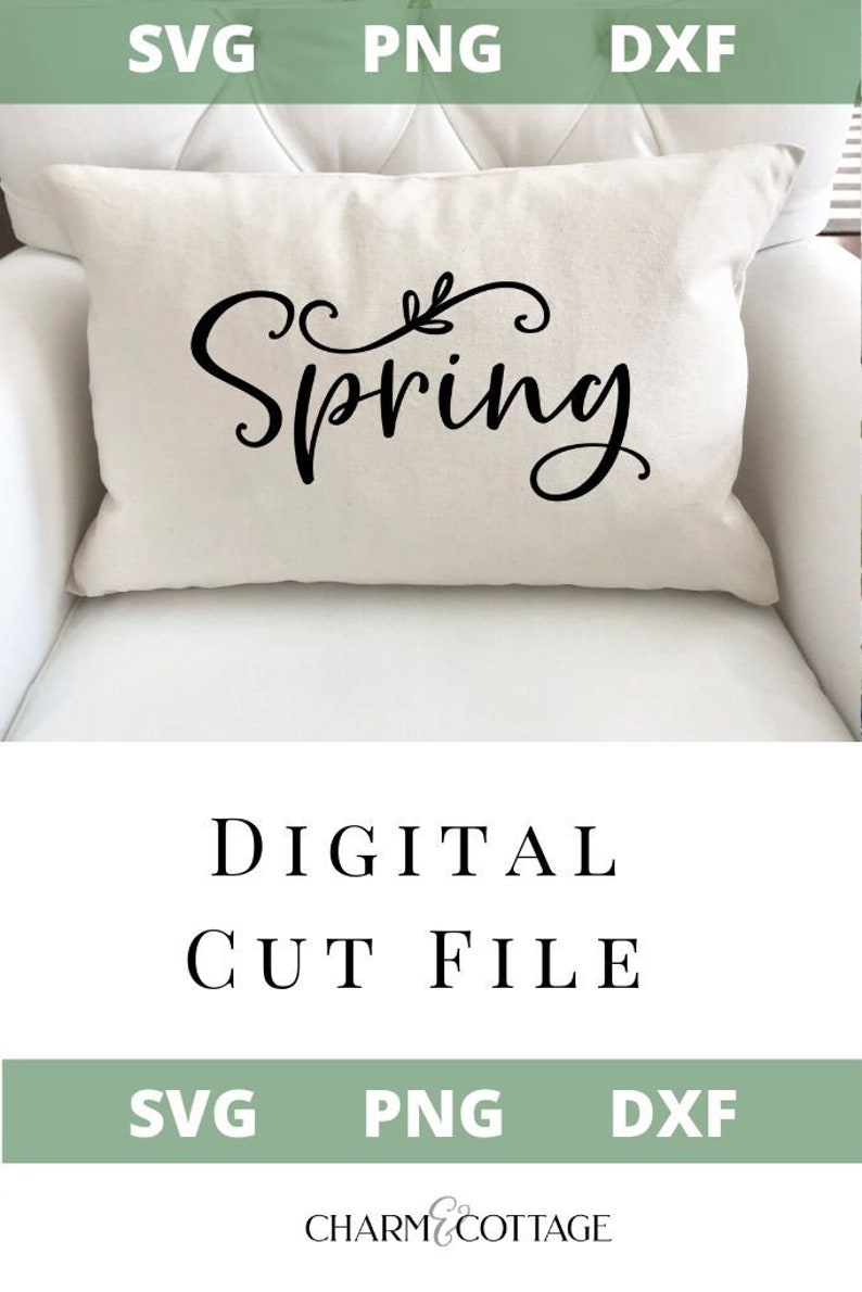 Spring Cut File Cricut or Silhouette Spring Sign Svg Png - Etsy