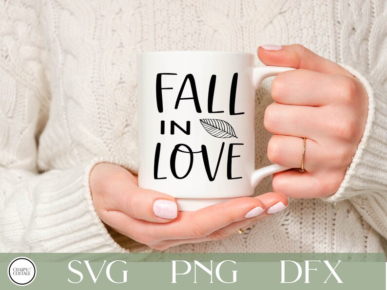Fall in Love Svg for Cricut or Silhouette Fall Sign Svg - Etsy