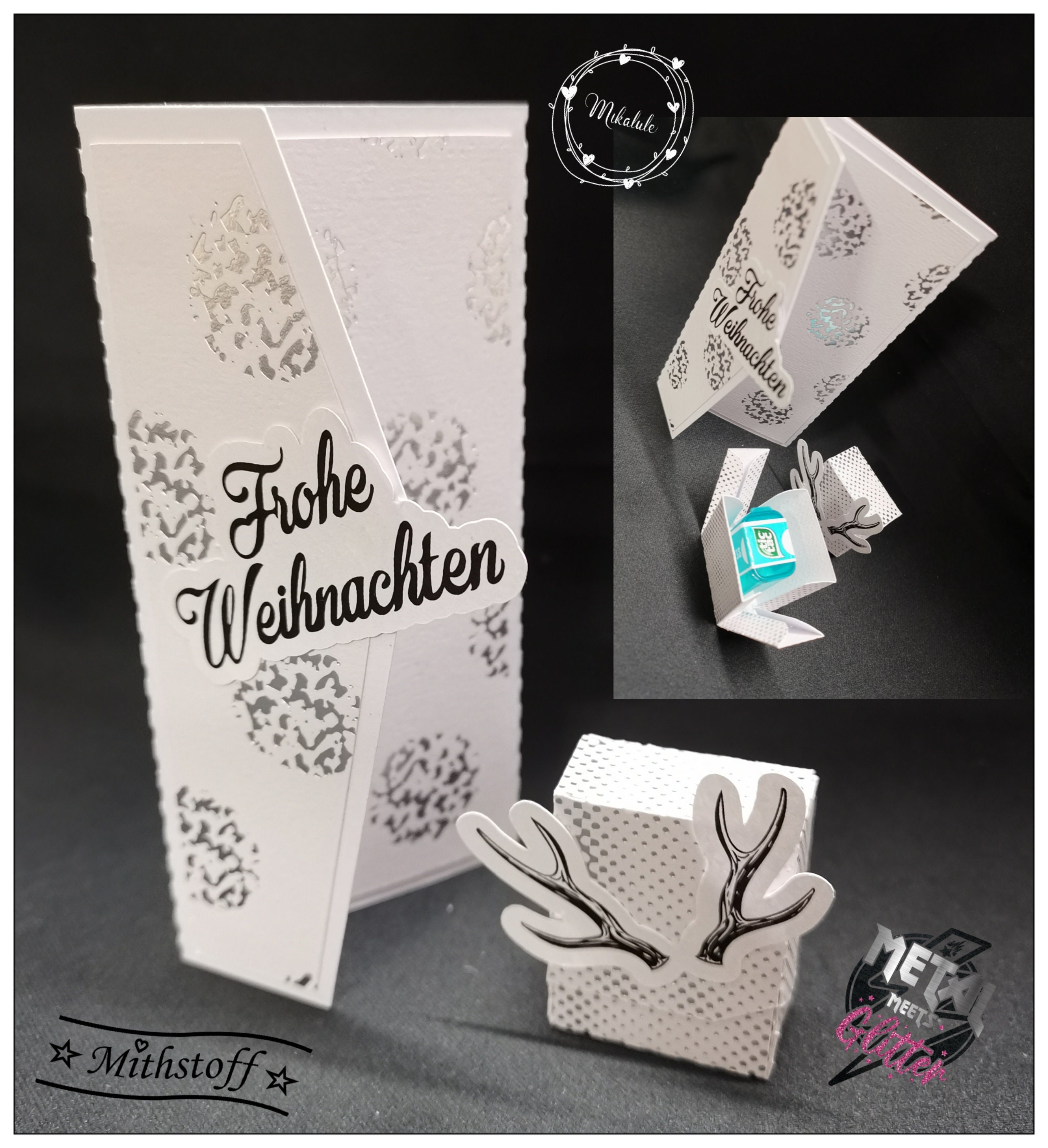 Plotterdatei Weihnachten Geweih SVG DXF Datei xmas Hirsch Frohe Weihnachten - Etsy.de