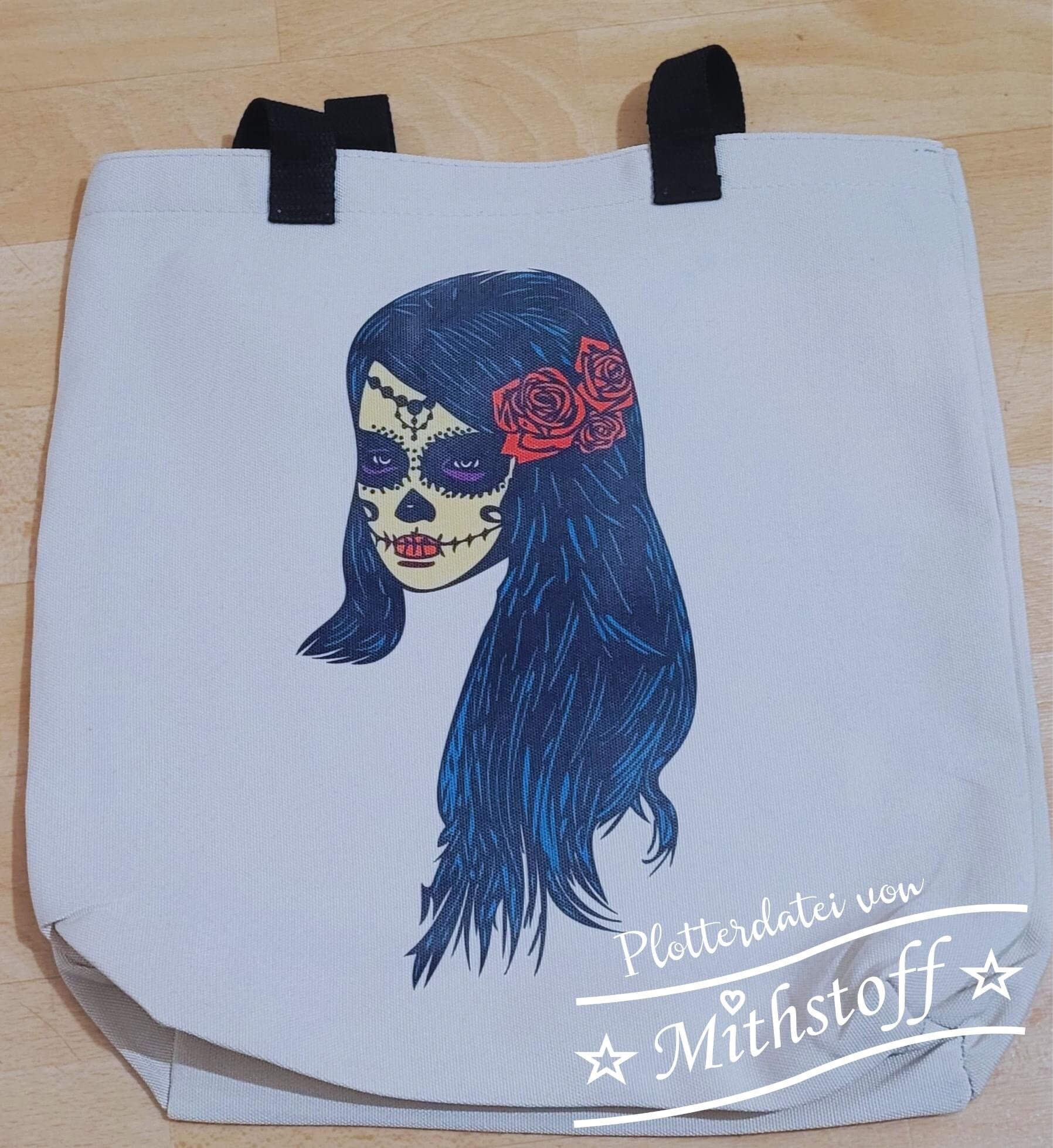 Plotter File Cathy SVG DXF File Mithstoff Día De - Etsy