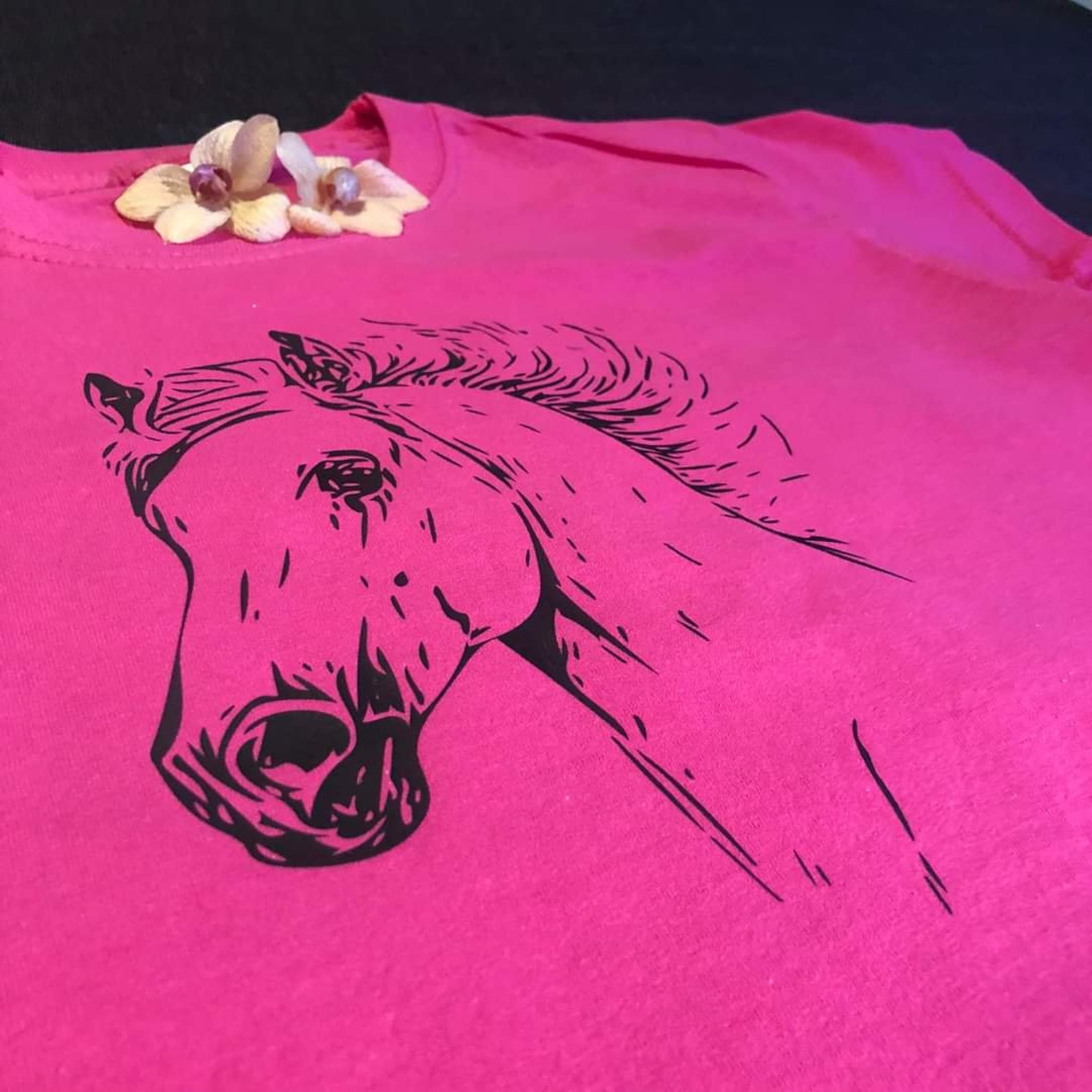 Plotterdatei Pferd Kinder SVG DXF PNG Datei Mädchen Junge Pferde wild wildpferd - Etsy.de