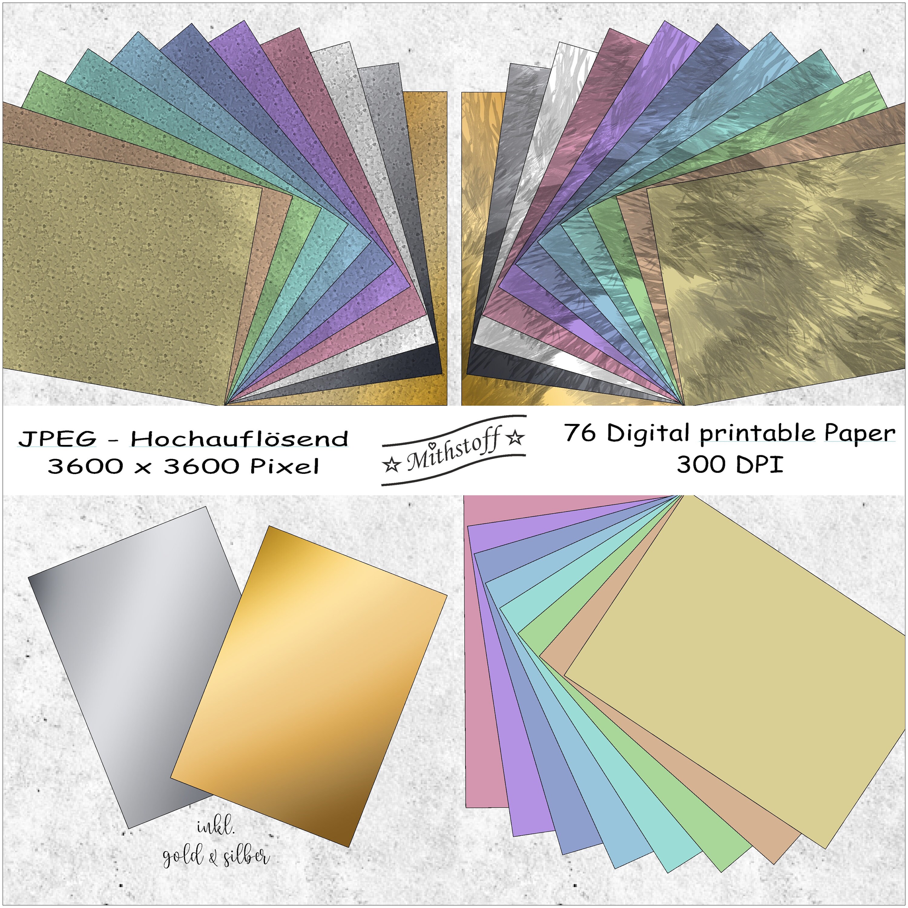 76 Digital Paper Digipapier Flowers JPEG 12x12 Inches - Etsy