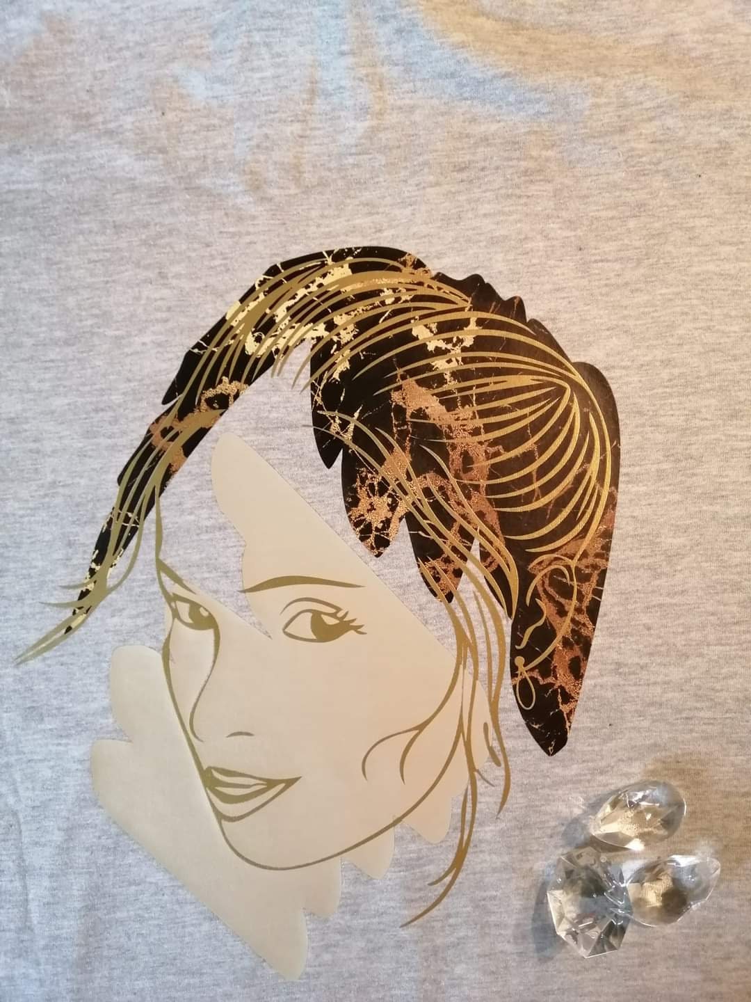 Plotterdatei - Lady Fashionista - Frauenkopf - SVG - DXF - Datei - digi - digistamp - PNG ...