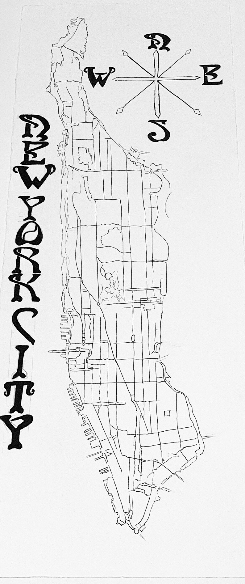 Custom Hand Drawn Maps - Etsy