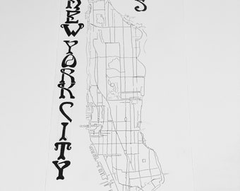 Custom Hand Drawn Style Maps Created for Various Events and Occasions ...