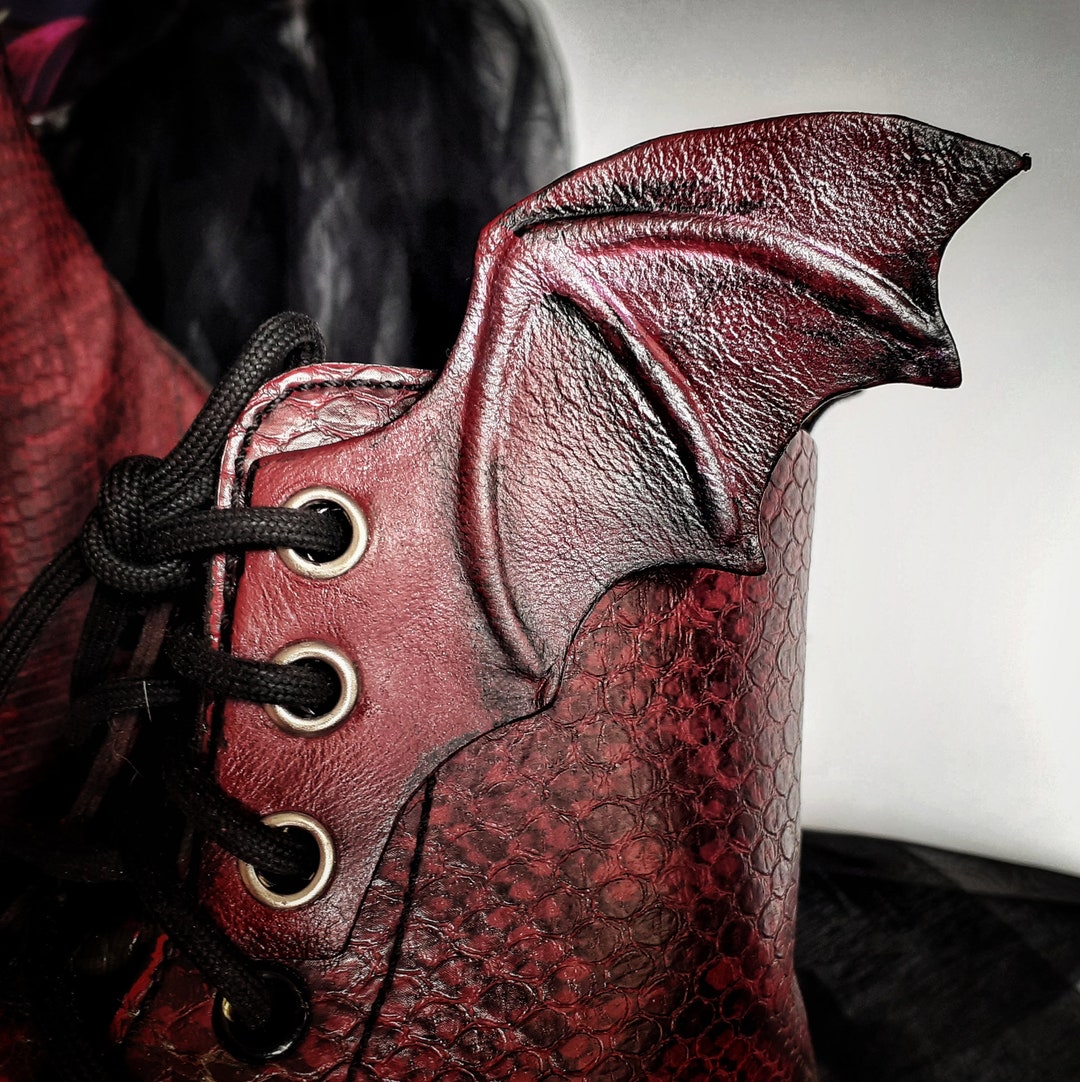 Boot Wings, Bat Wings for Shoes and Skates, Skate Accessories, Cosplay ...