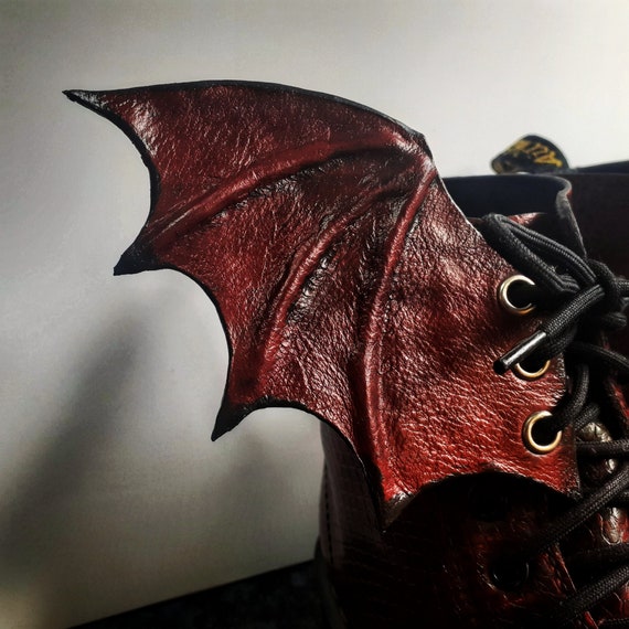 Bat Wings Halloween Witchy Shoe Wings | Etsy