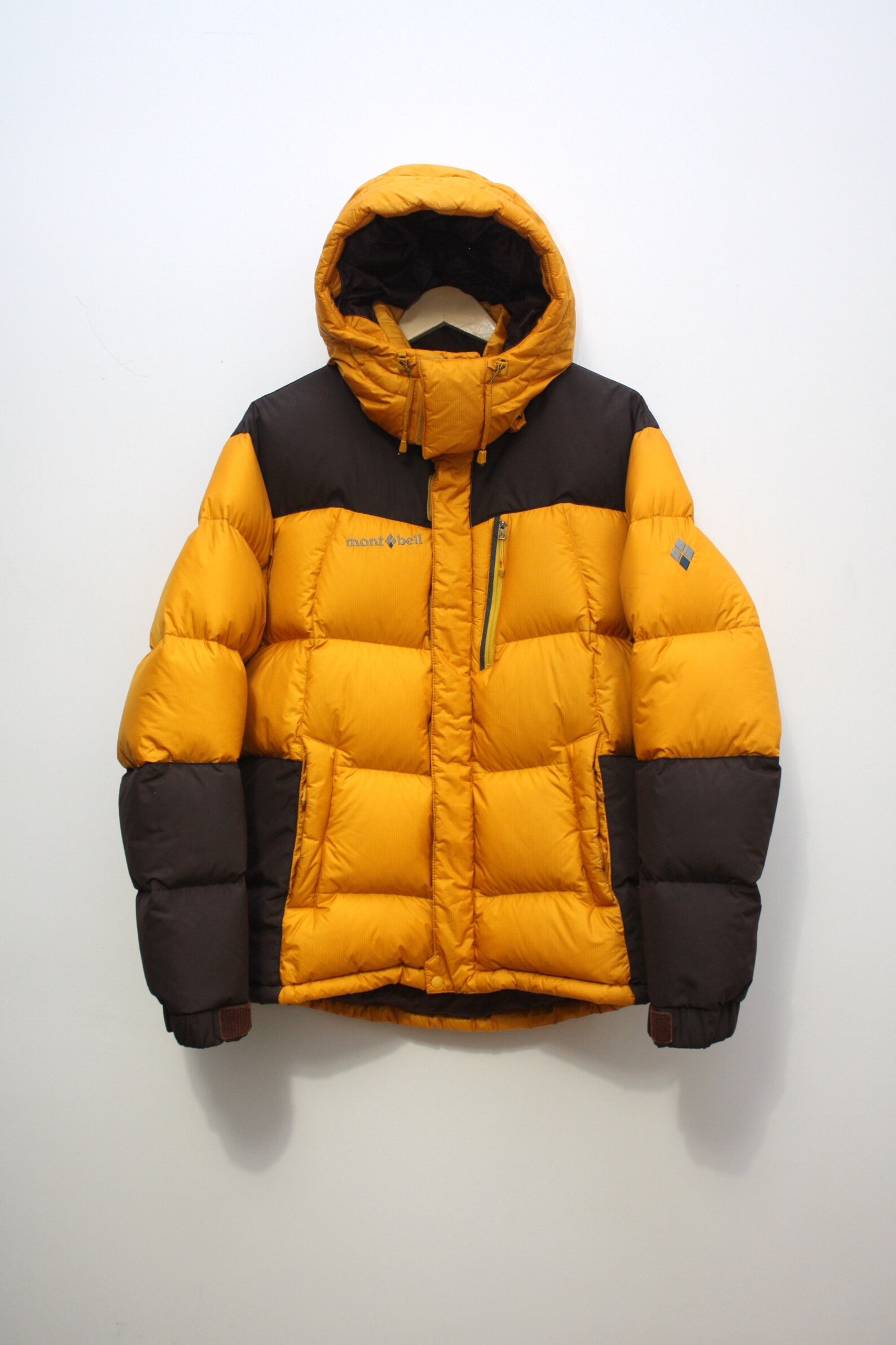 Montbell Yellow Puffer Down Jacket Men's - Etsy