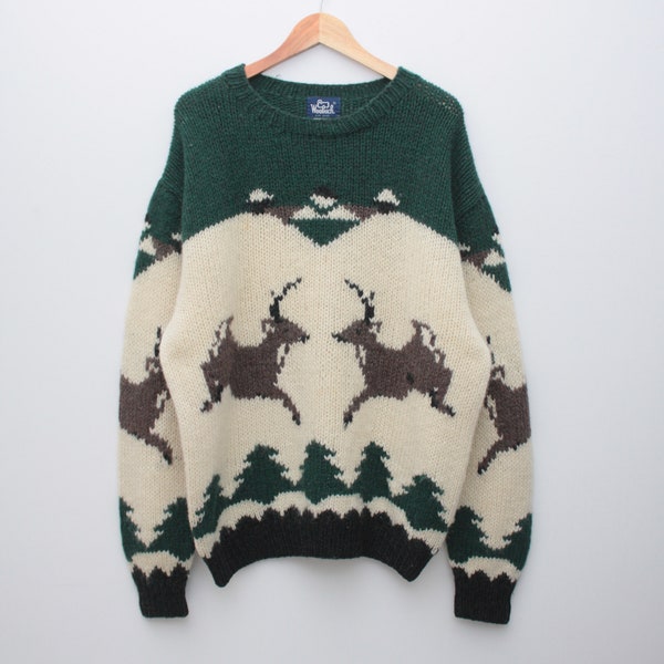 Deer Sweater - Etsy
