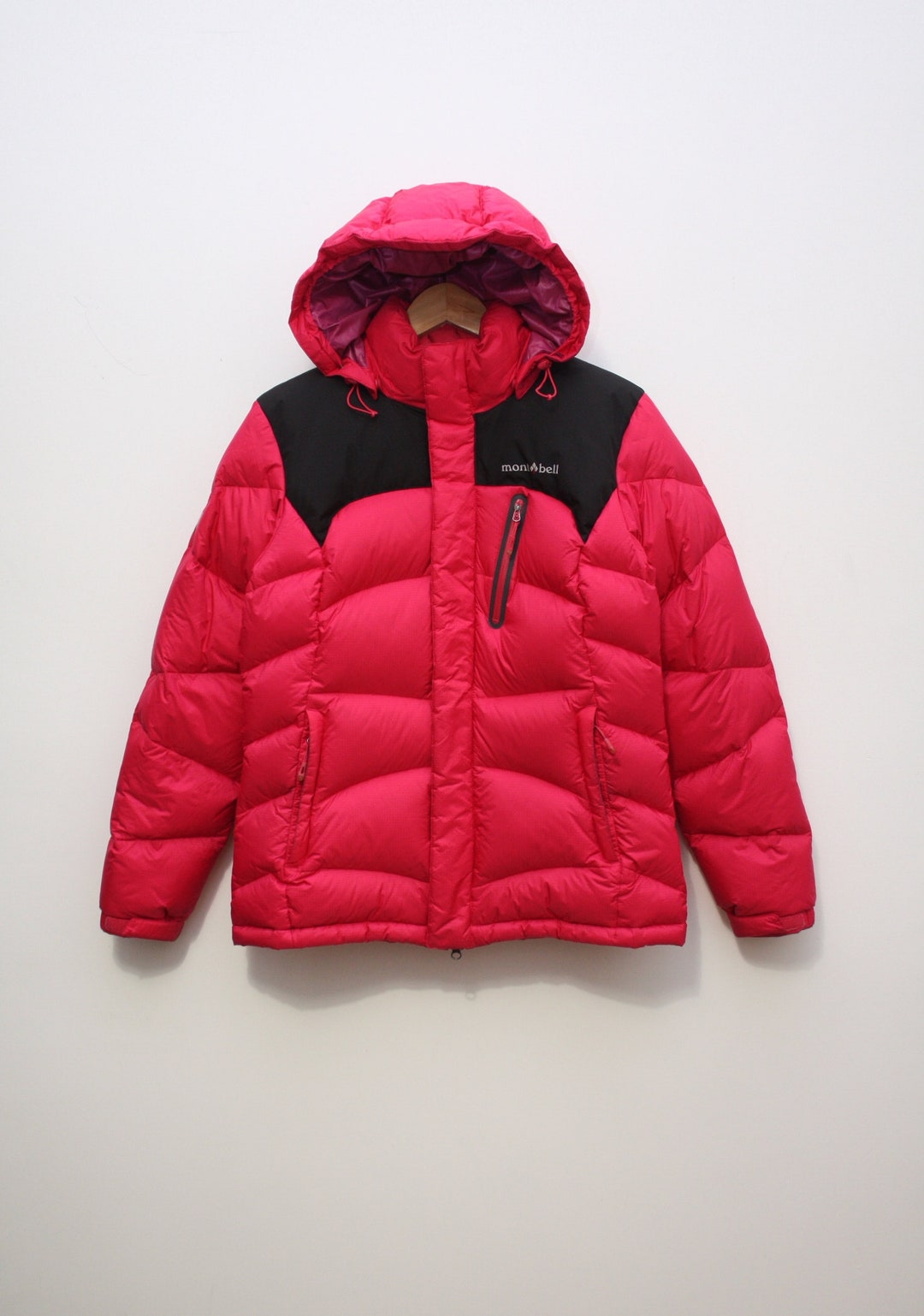 Montbell Crimson Red Puffer Down Jacket Women's - Etsy