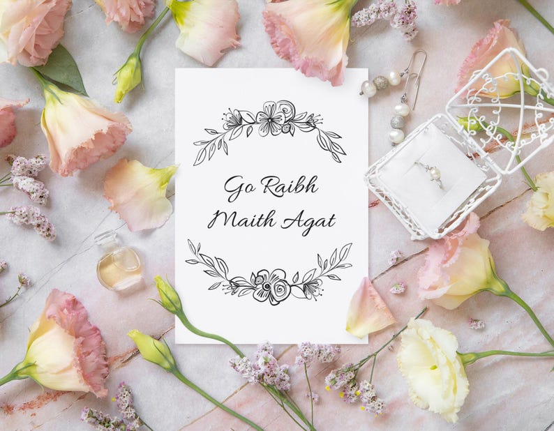 Go Raibh Maith Agat Thank You Cards – Elegant Irish Design | Pack of 10 ...