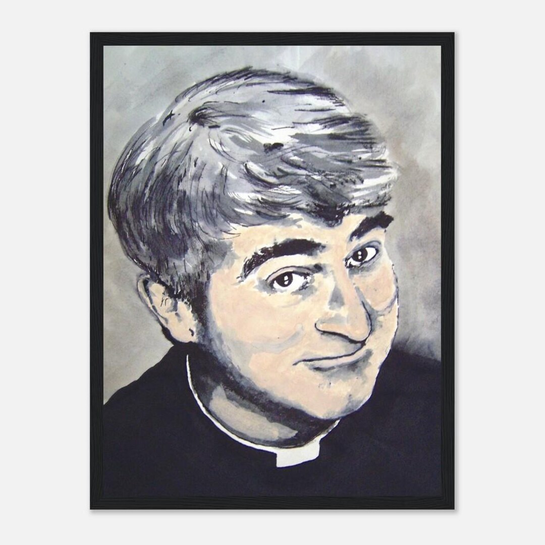Vintage Father Ted Art Print - Retro Comedy TV Show Memorabilia ...