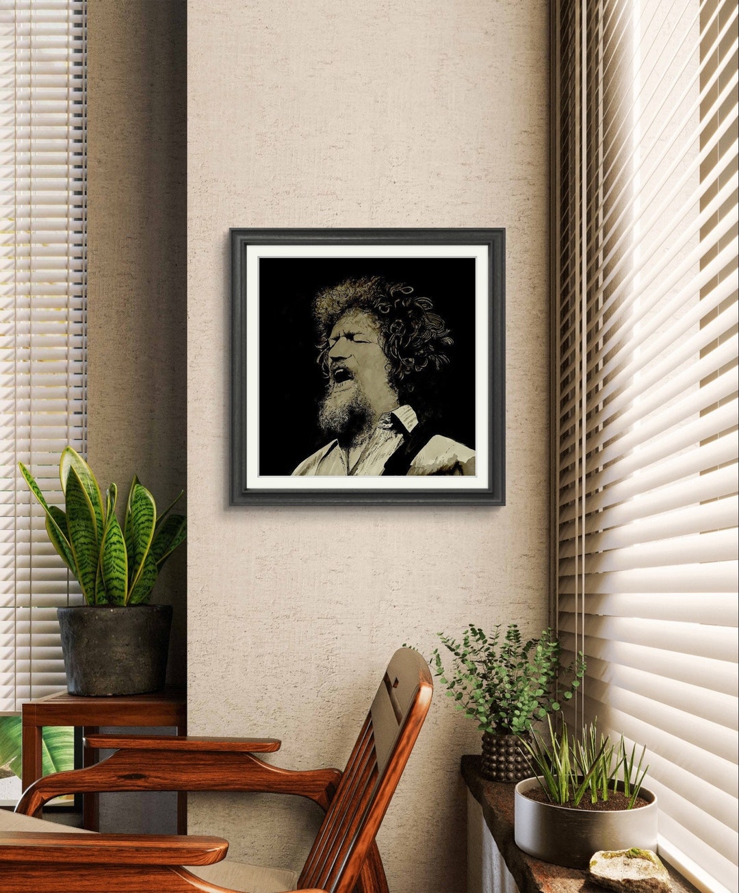 Luke Kelly Art Print, the Dubliners Raglan Road Irish Folk Music ...