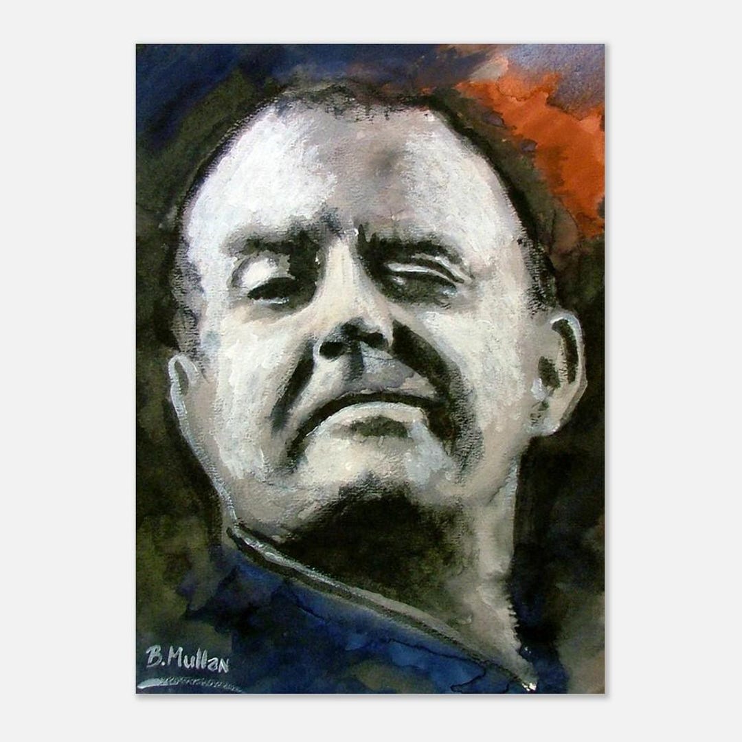 Christy Moore Art Print, Irish Folk Music Decor, Perfect Gift for Fans ...