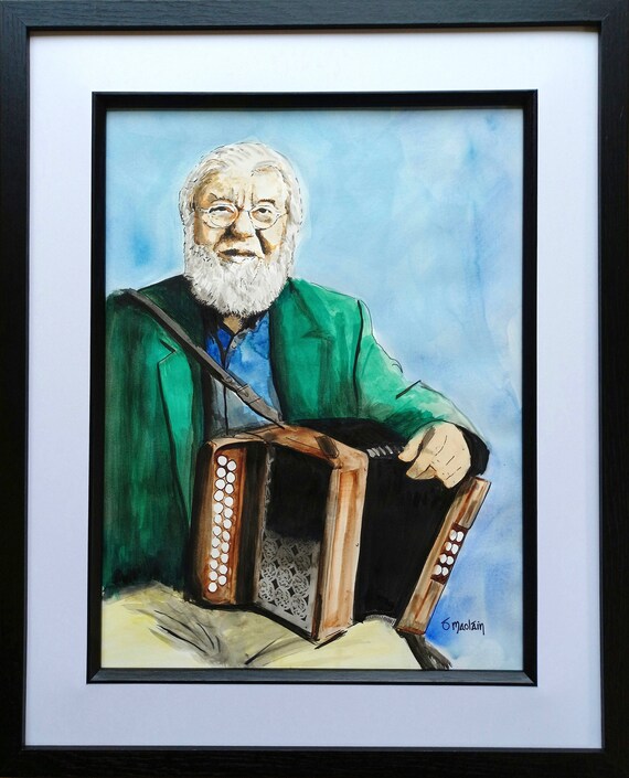Joe Burke Irish Traditional Musician Accordionist | Etsy