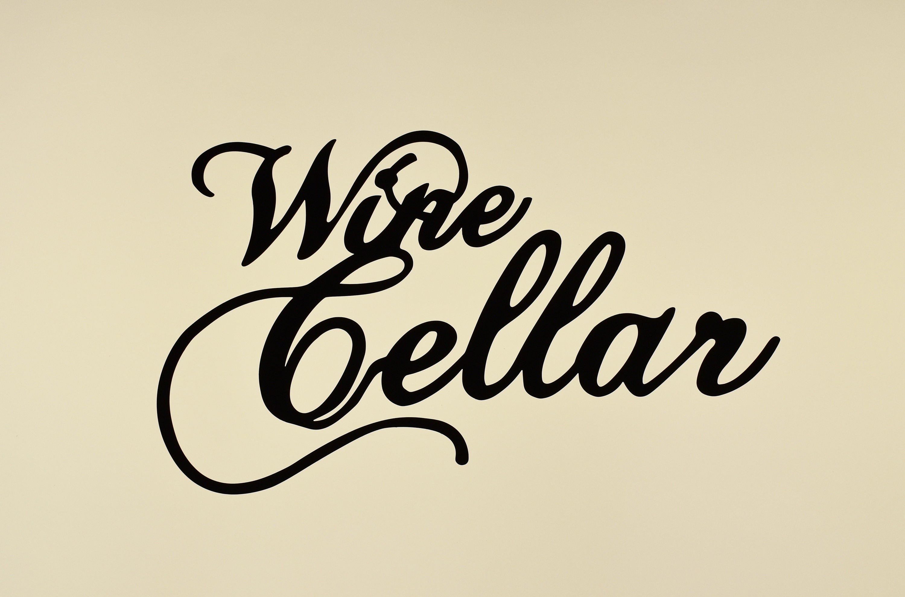 Metal Wine Sign Wine Cellar - Etsy