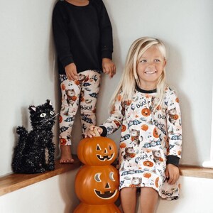 Halloween Leggings, Trousers, Spooky Clothes, Cat Ghost, Costumes for ...