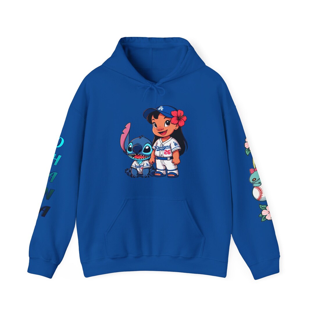 Lilo and Stitch Dodgers Fan Unisex Heavy Blend™ Hooded Sweatshirt - Etsy
