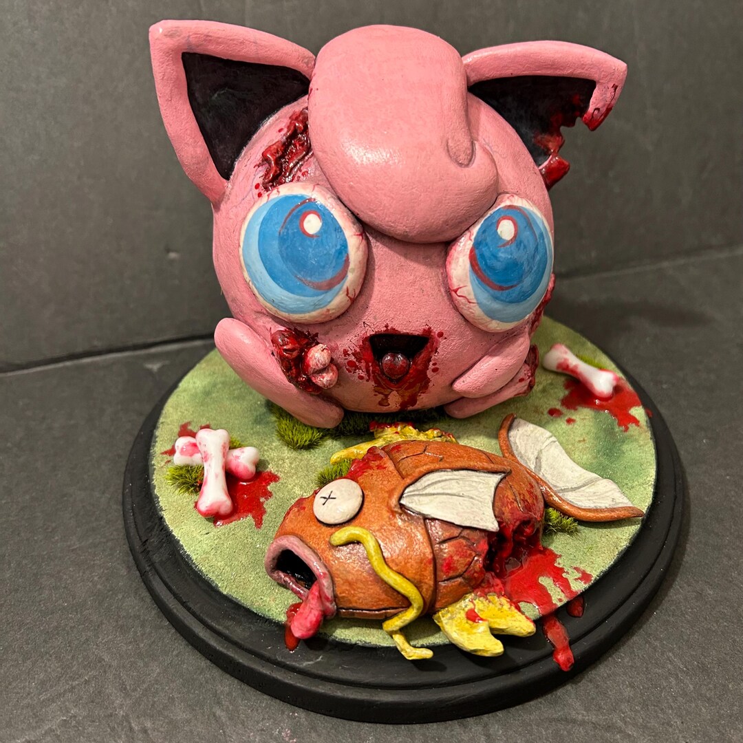 Zombie Jigglypuff Pokémon Magikarp Sculpt - Etsy
