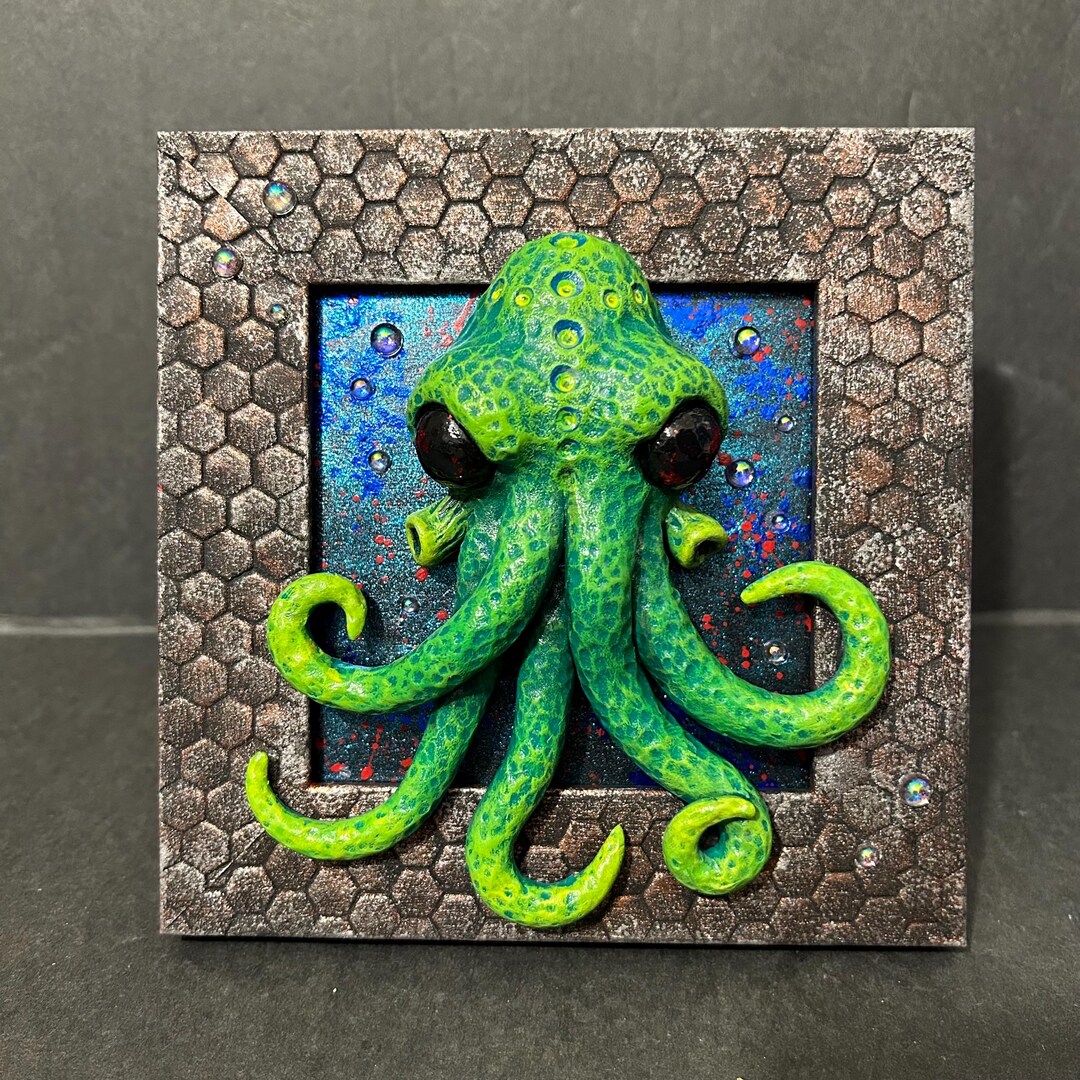 Cthulhu Frame Sculpt Decoration - Etsy