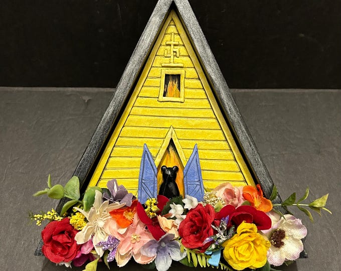 Midsommar Burning Building Hanging Sculpt Decoration - Etsy